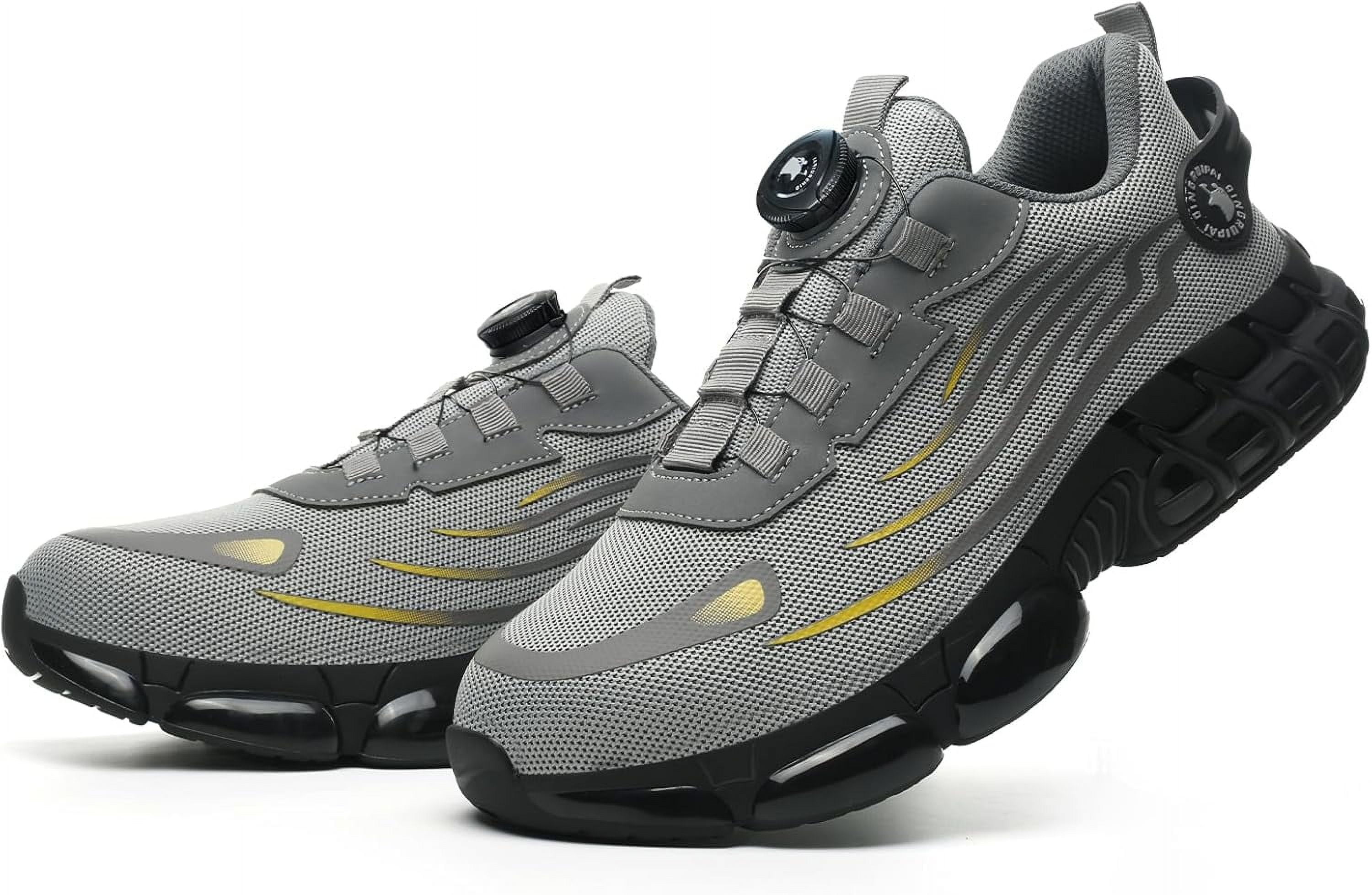 Steel Toe Shoes for Men Women Safety Work Shoes Air Cushion ...