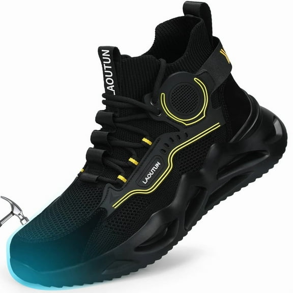 Wovix Boots for Men Women Comfortable Work Boots Resistant High Top ...