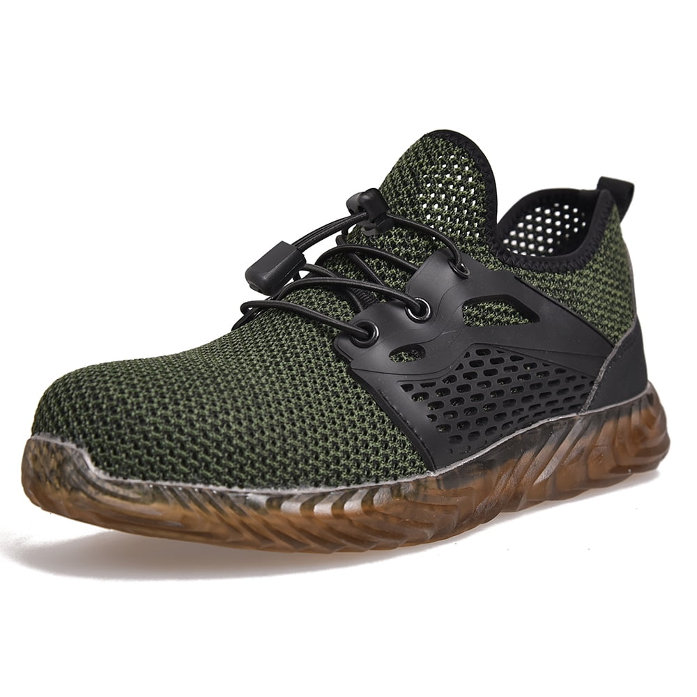 Steel Toe Shoes for Women Men Puncture Proof Safety Work Boots Shoes ...