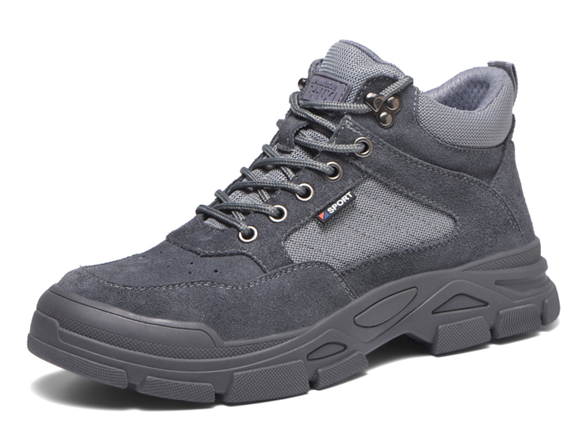 Steel Toe Work Boots for Men Women Leather Safety Shoes Anti-pierce ...