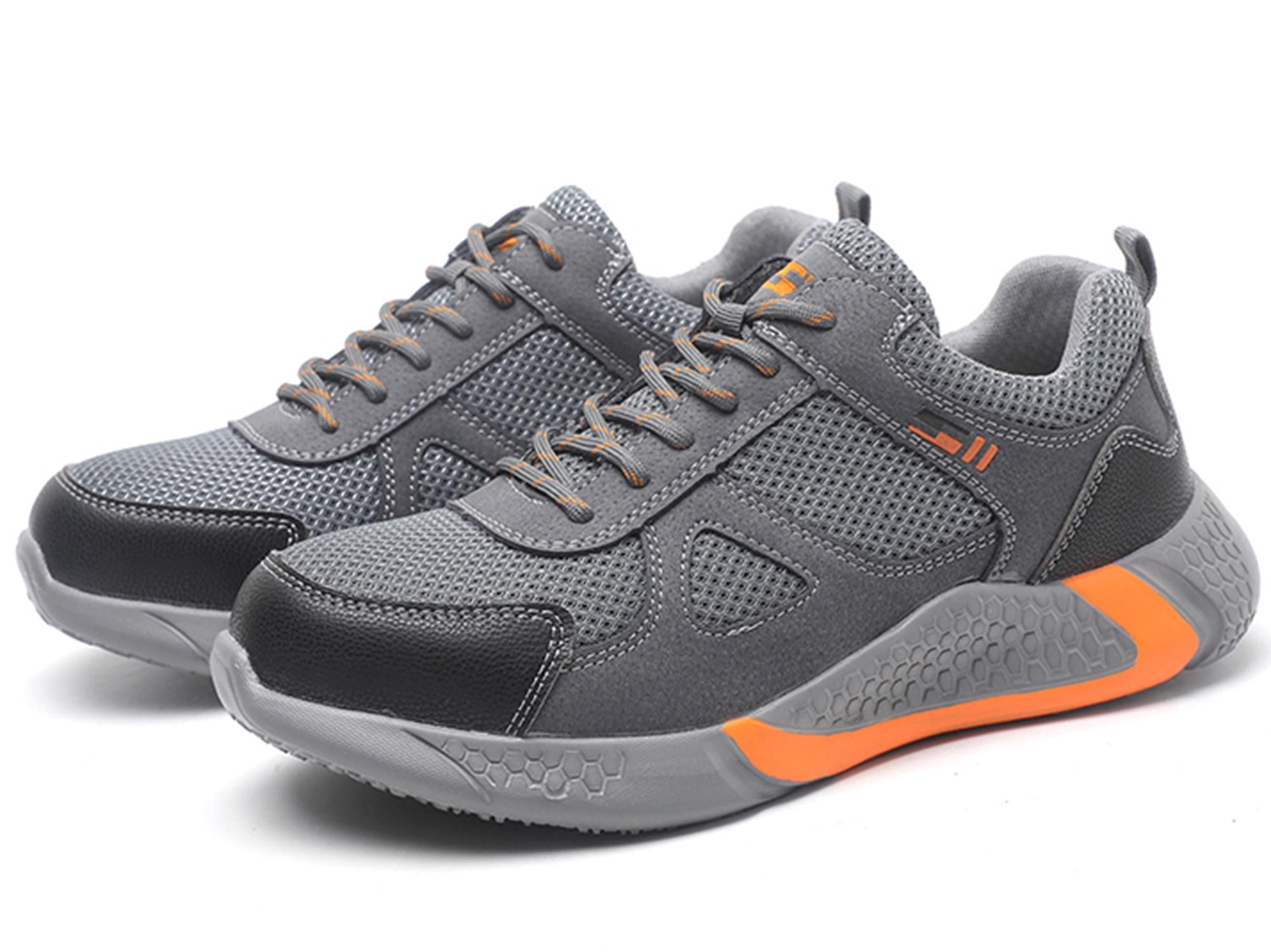 Steel Toe Work Shoes for Men Women Breathable Safety Shoes Industrial ...