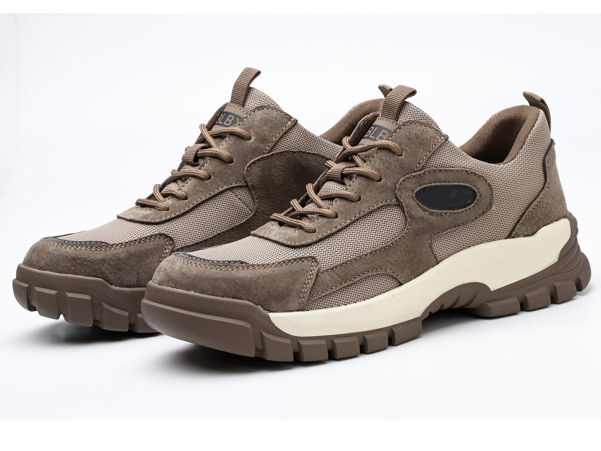 OwnShoe Men’s Safety Shoes Steel Toe Work Sneakers Non-Slip Lightweight ...