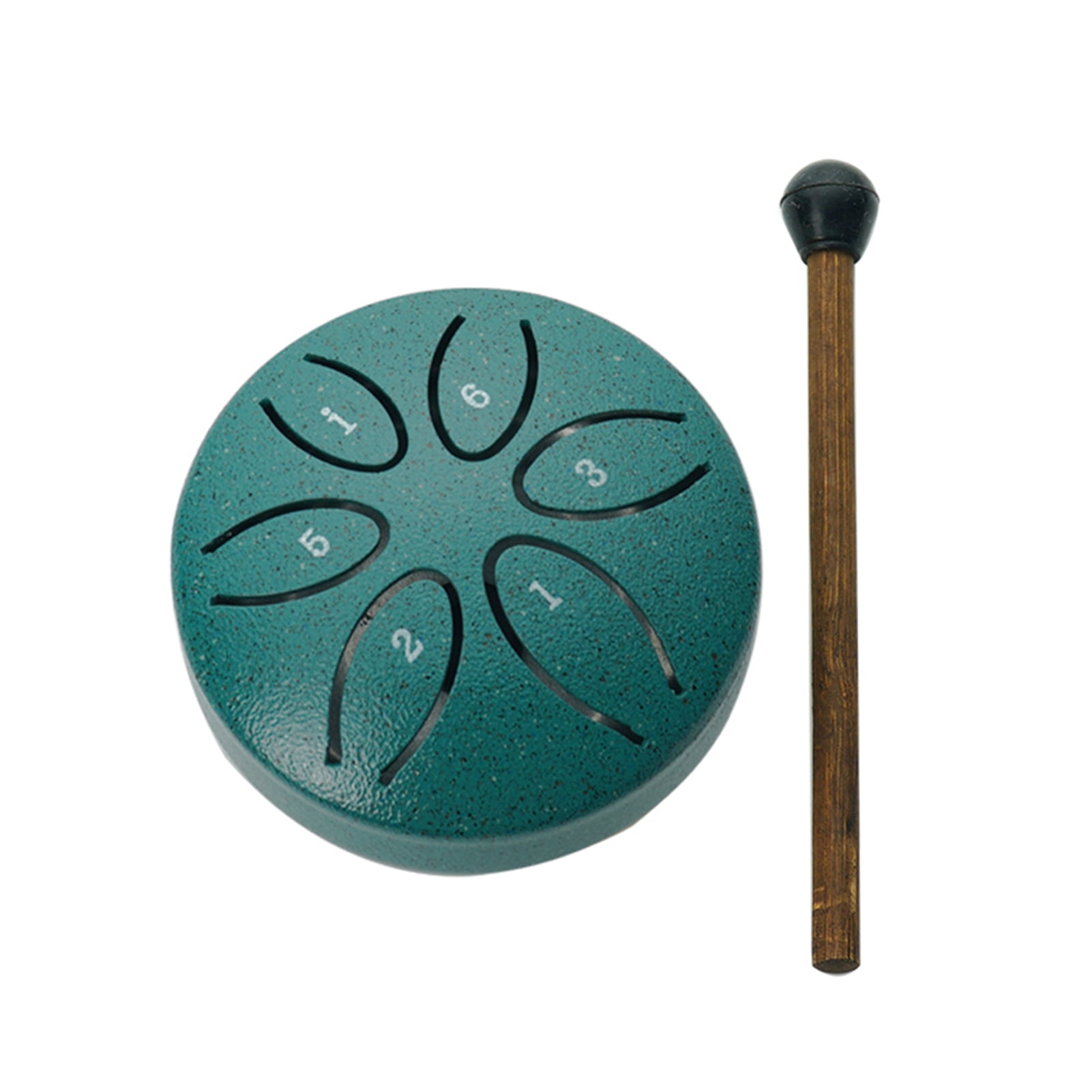 Steel Tongue Drum 3 Inch 6 Notes Percussion Instrument Balmy Drum With ...