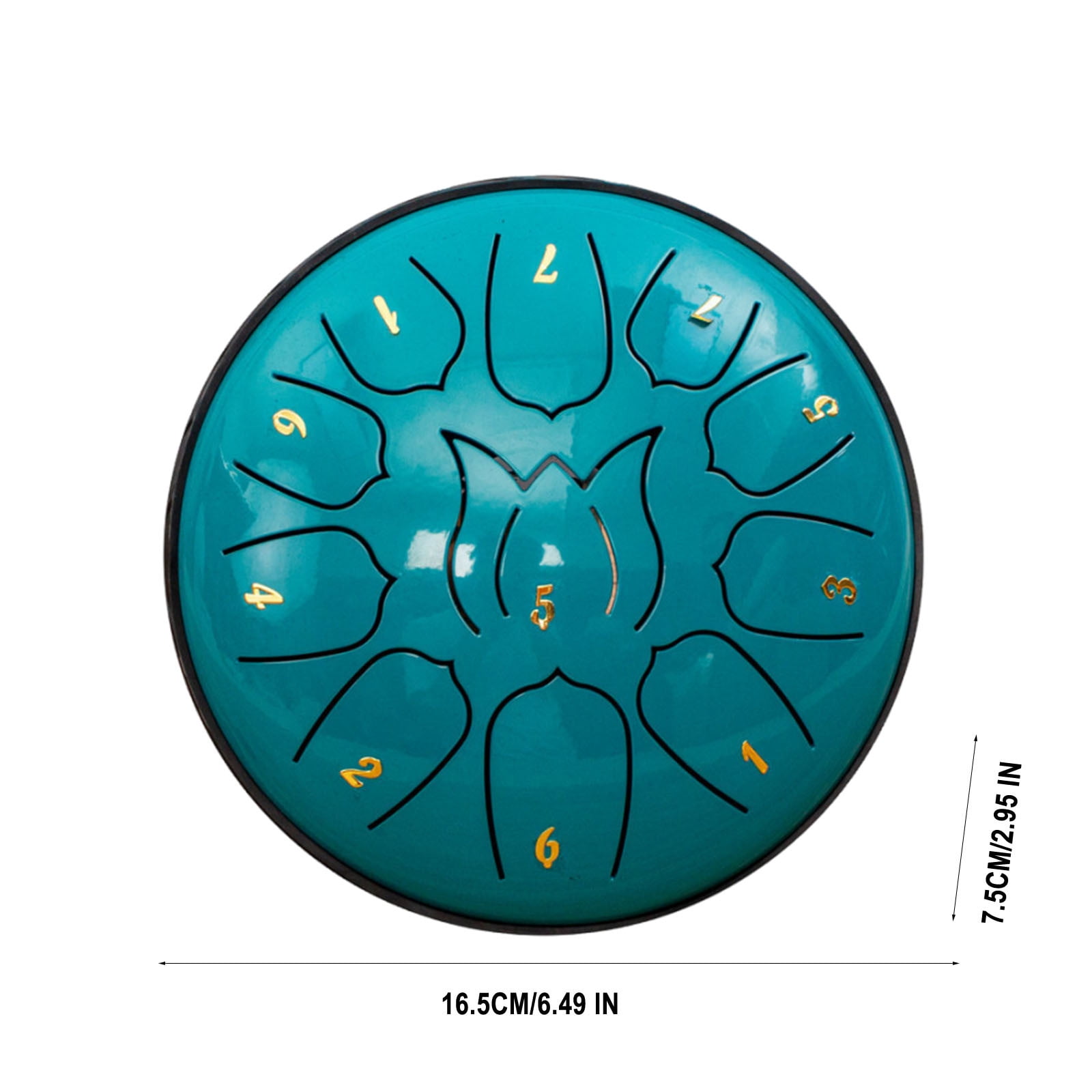 Steel Tongue Drum Kids Instrument: Musical Metal Tank Drums Set 6 Inch ...