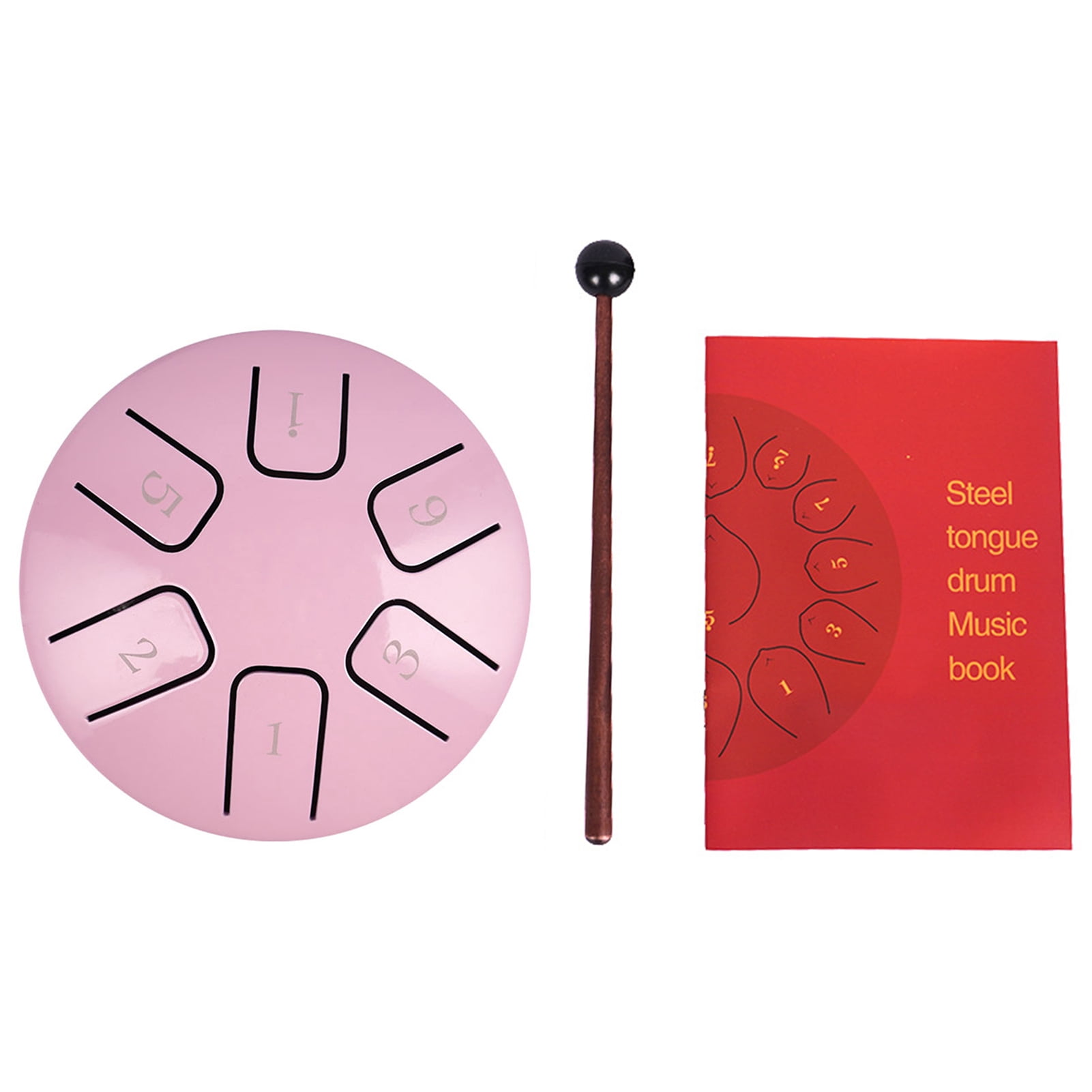 Steel Tongue Drum,Notes 3.8-inch Steel Zen Drum Education Concert Mind ...