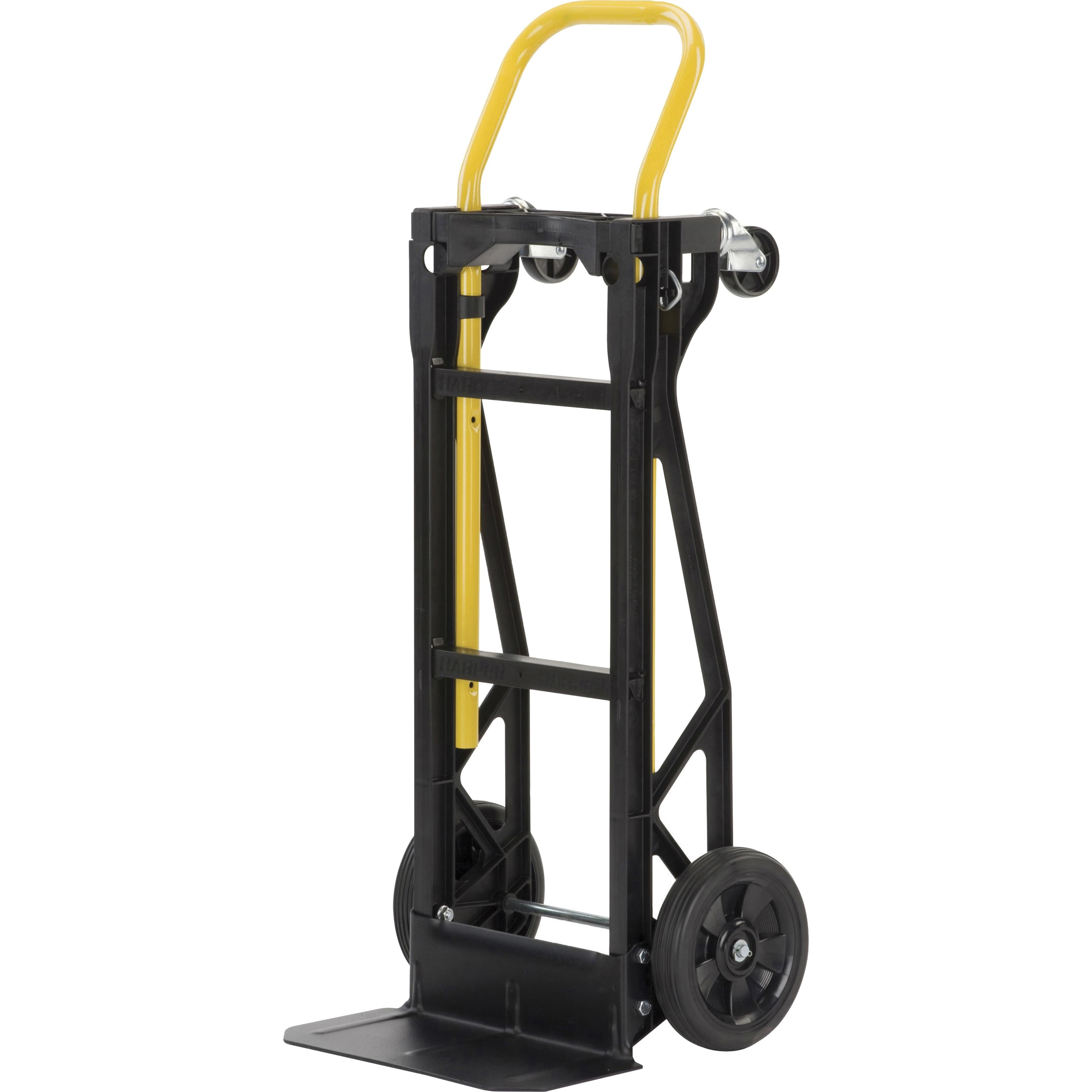 Harper Ultra Lite Convertible Hand Truck, Lightweight, Black, 2-in-1 ...