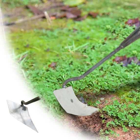Steel Triangle Hoe Garden Tool for Efficient Soil Turning and Weeding ...