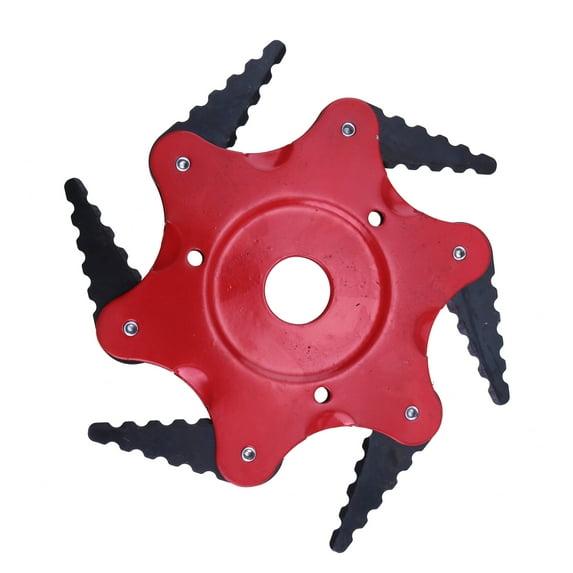 65Mn Steel Trimmer Head - Universal Mower Blades Metal, Red Razor ...