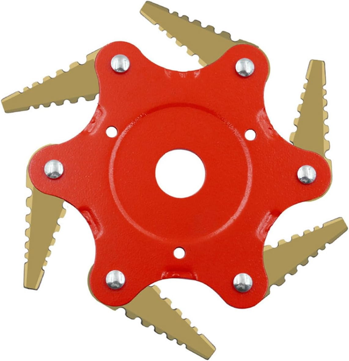 Steel Trimmer Head, Universal 6-Steel Razors Trimmer Head, Weed Eater ...