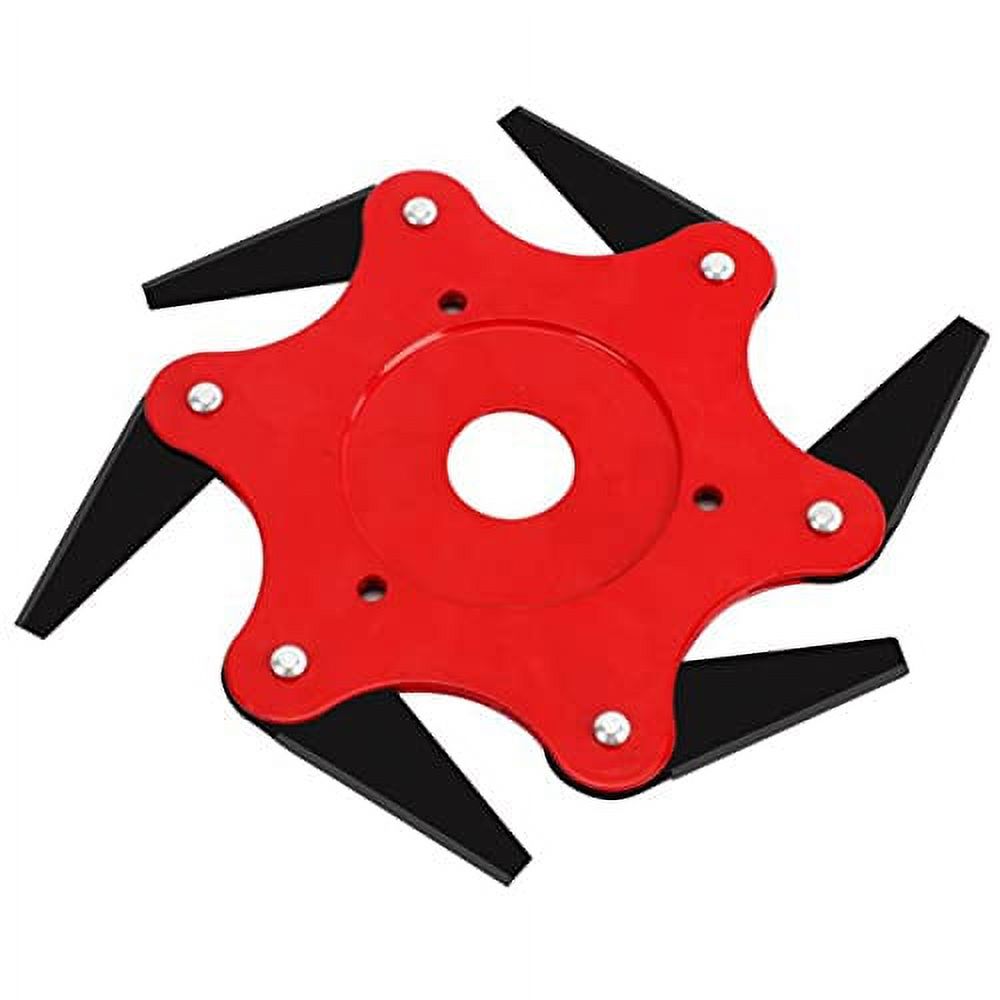Steel Trimmer Head, Universal Weed Eater Blades 6 Teeth Razors Trimmer ...