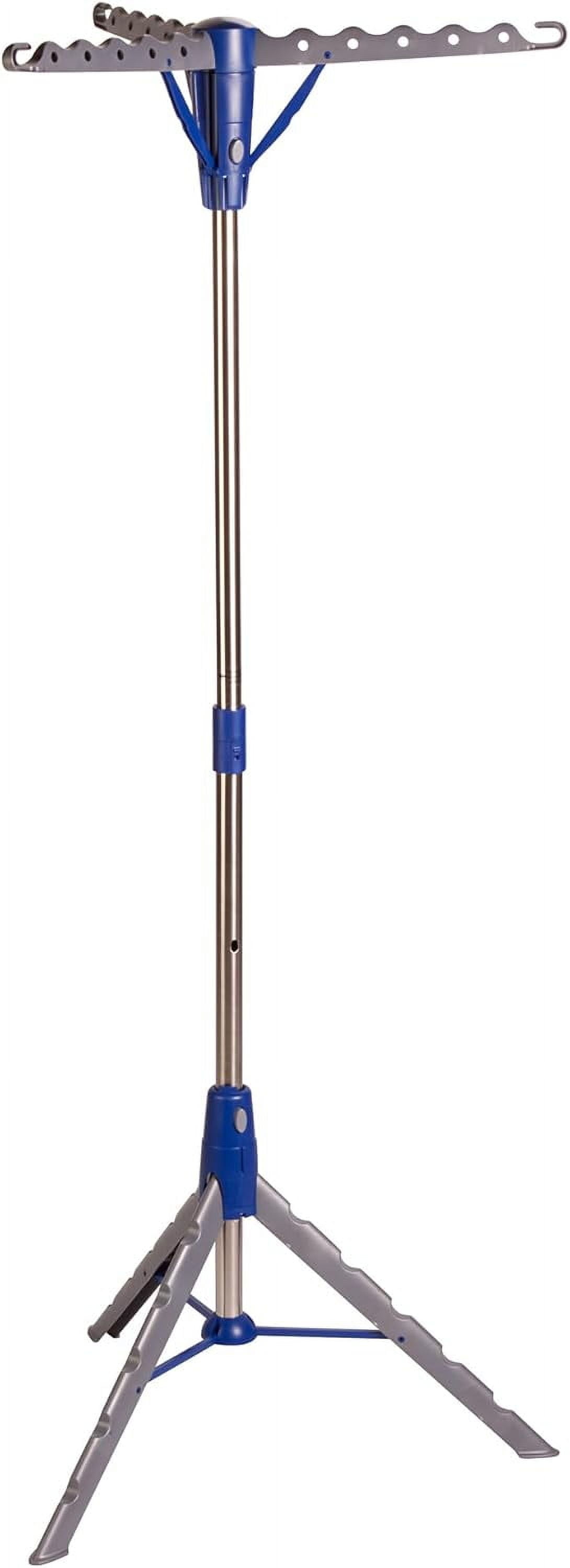 Steel Tripod 64-Inch Folding Clothes Drying Rack – Space-Saving ...