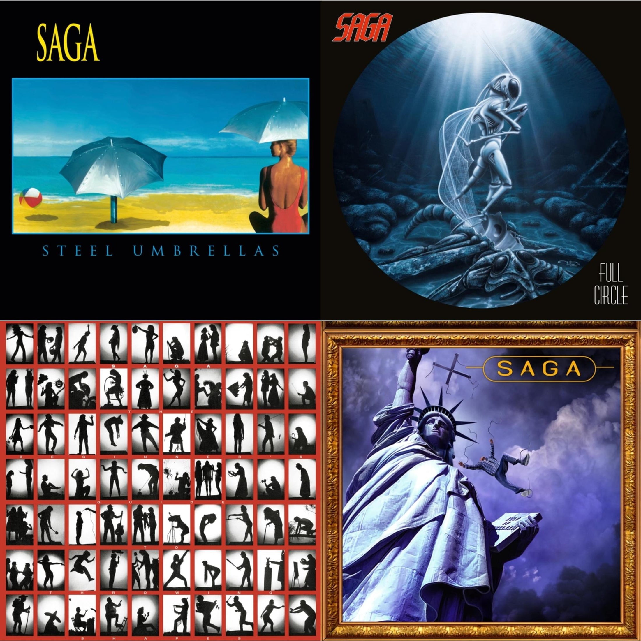 Steel Umbrellas & Full Circle (2021 Reissue) & Beginner's Guide To Throwing Shapes (180G ...