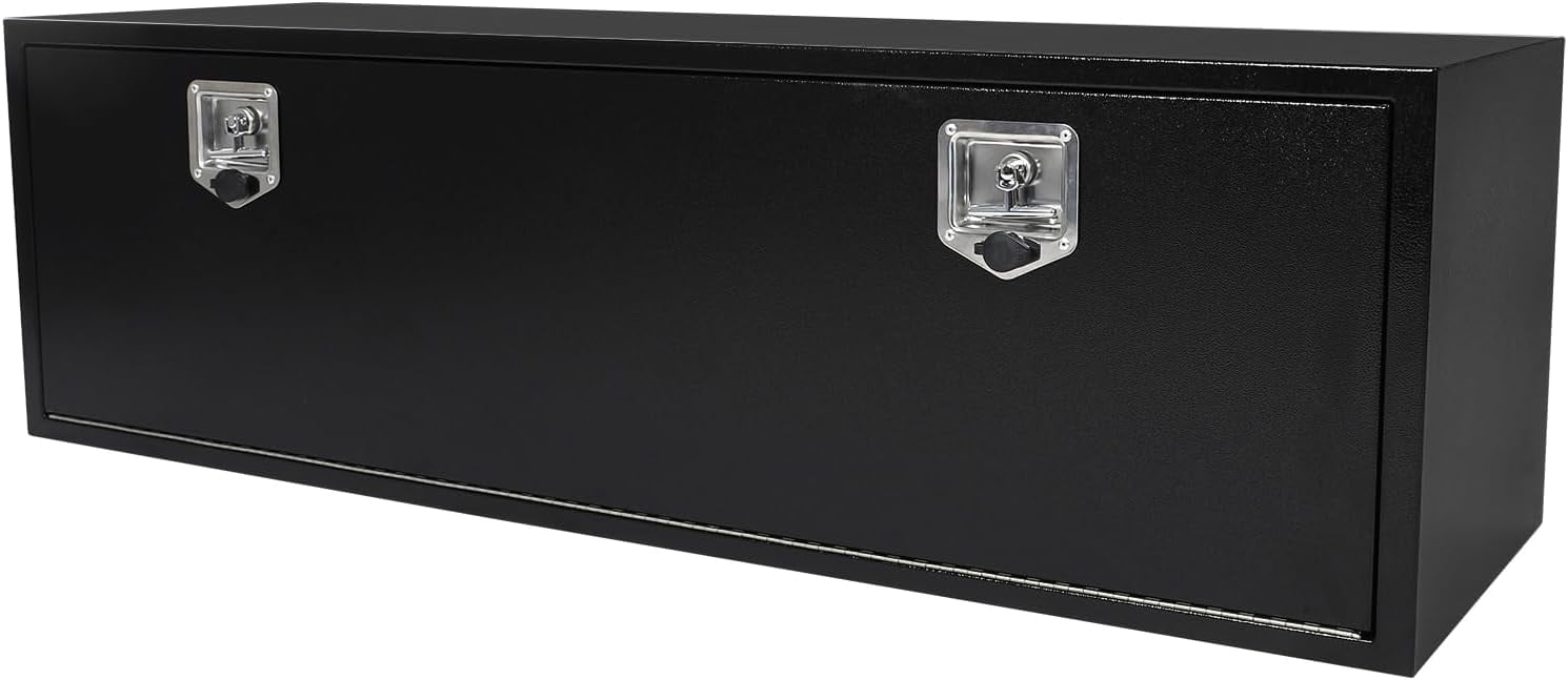 Steel Underbody Truck Tool Box with T-Handle Lock Latch, Truck ToolBox ...