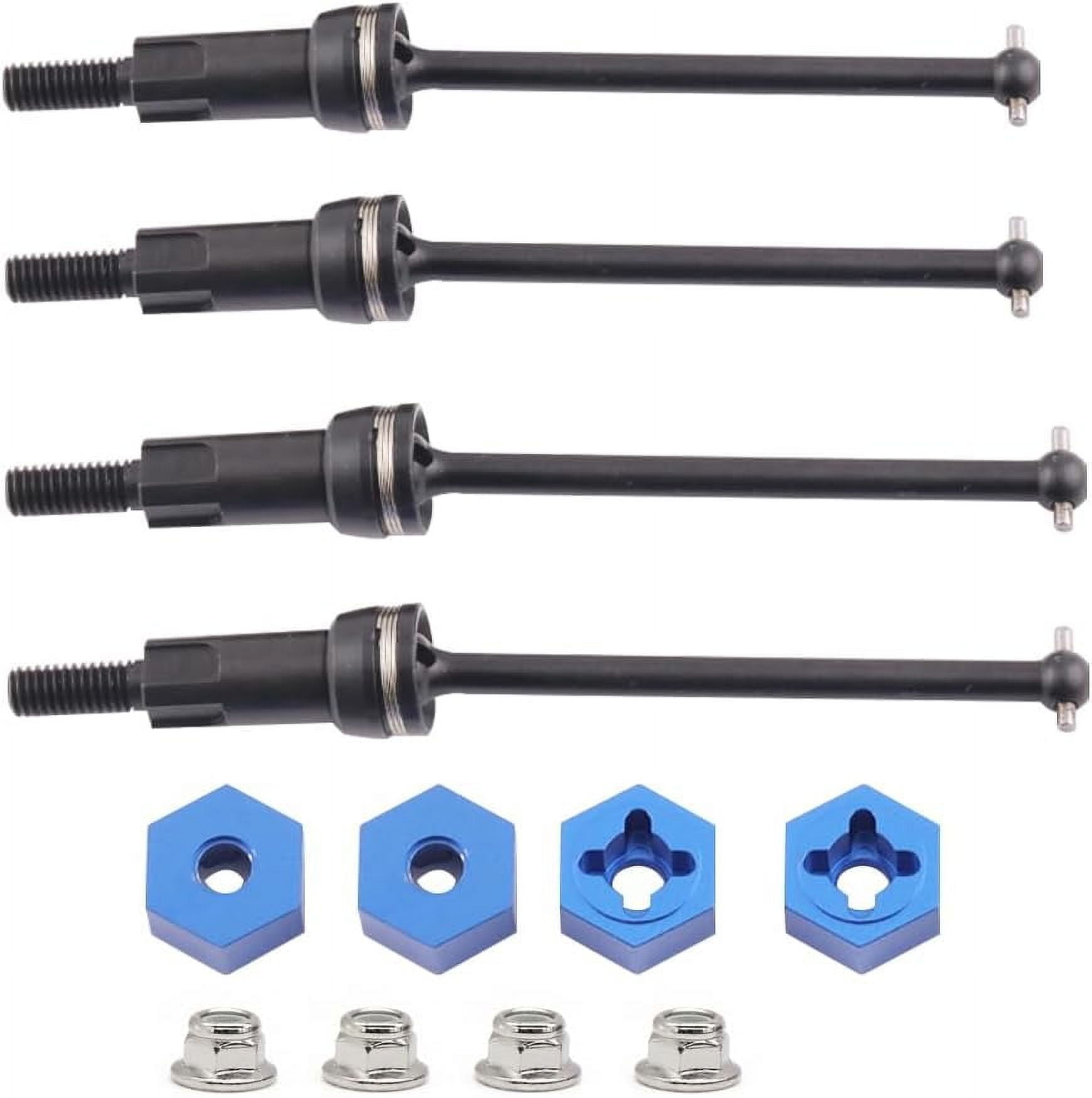 Steel Universal Front and Rear CVD Axles Drive Shafts Set with Aluminum ...