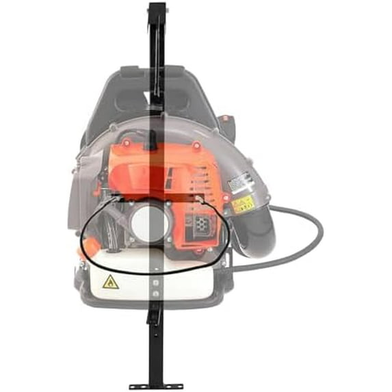 Steel Universal Leaf Backpack Blower Holder Rack for Open or Enclosed ...