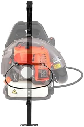 Steel Universal Leaf Backpack Blower Holder Rack for Open or Enclosed ...
