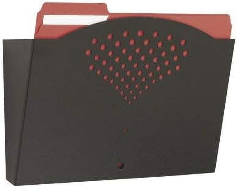 Steel Wall Pocket - 9" Height x 12" Width x 3" Depth - 1 Pocket(s ...