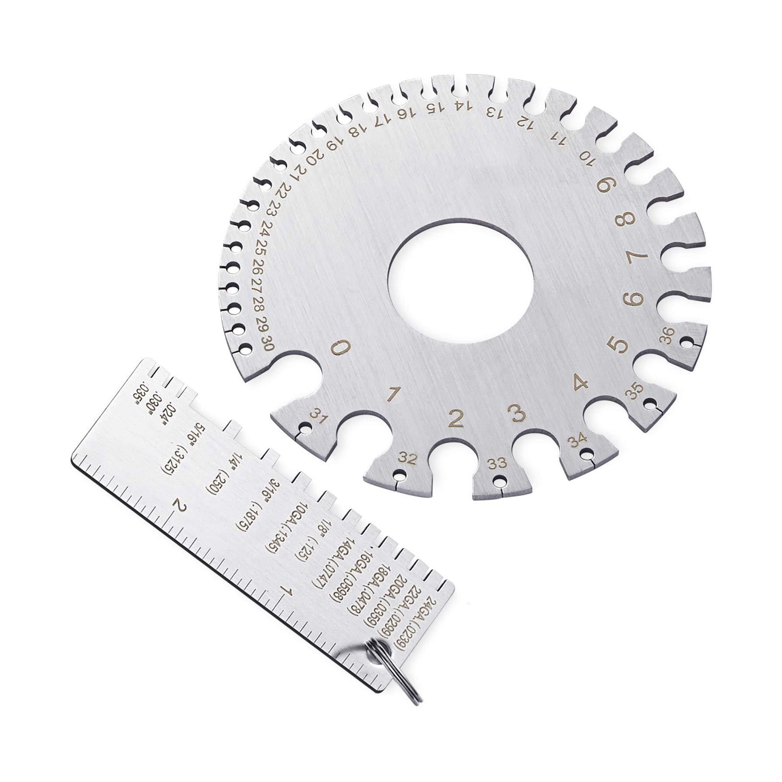 Steel Welding Wire Gauges Size Checker Featuring Double Side Scale ...