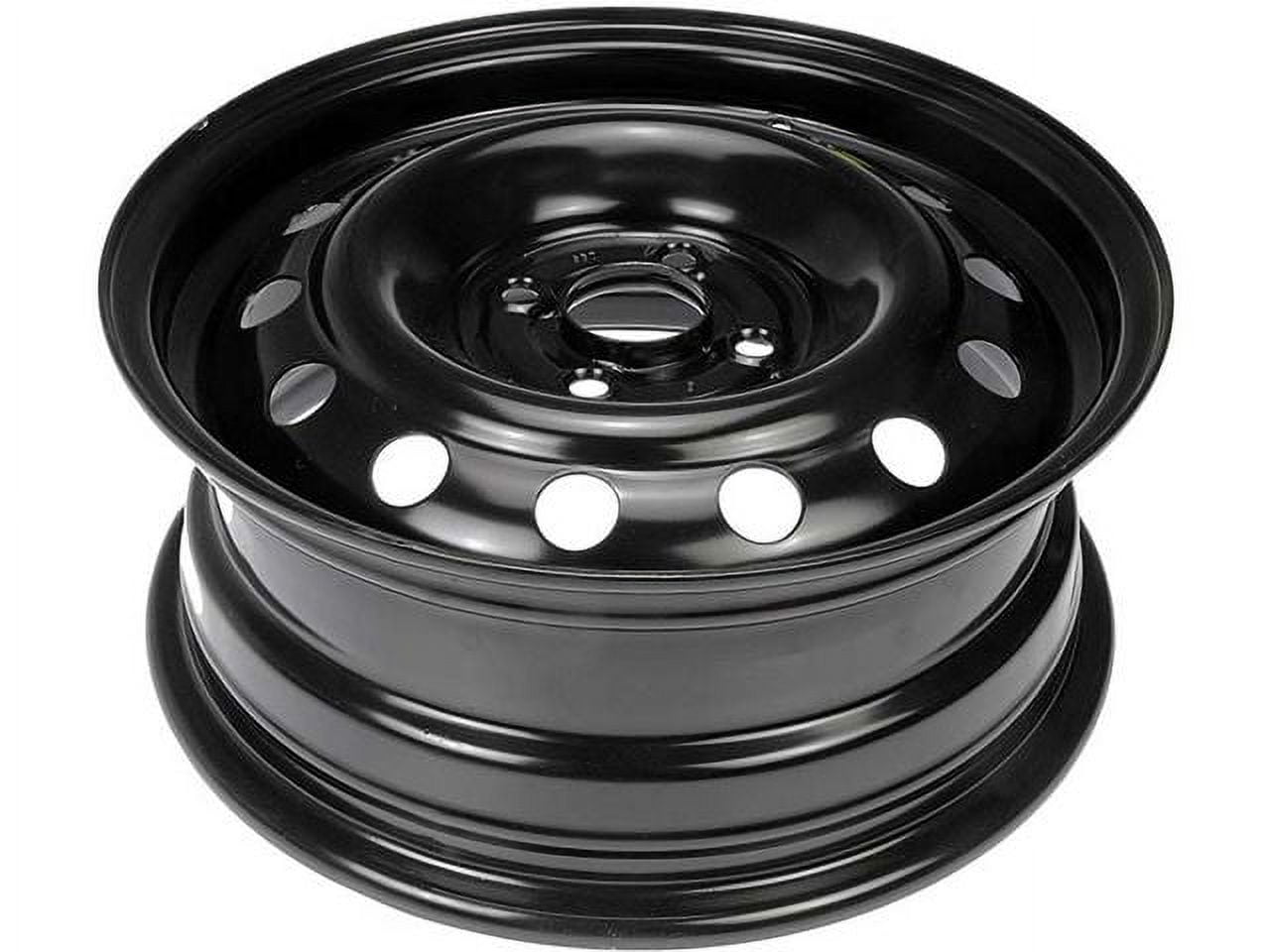 Steel Wheel - Black - 15 Inch - Compatible with 2001 - 2005 Honda Civic ...