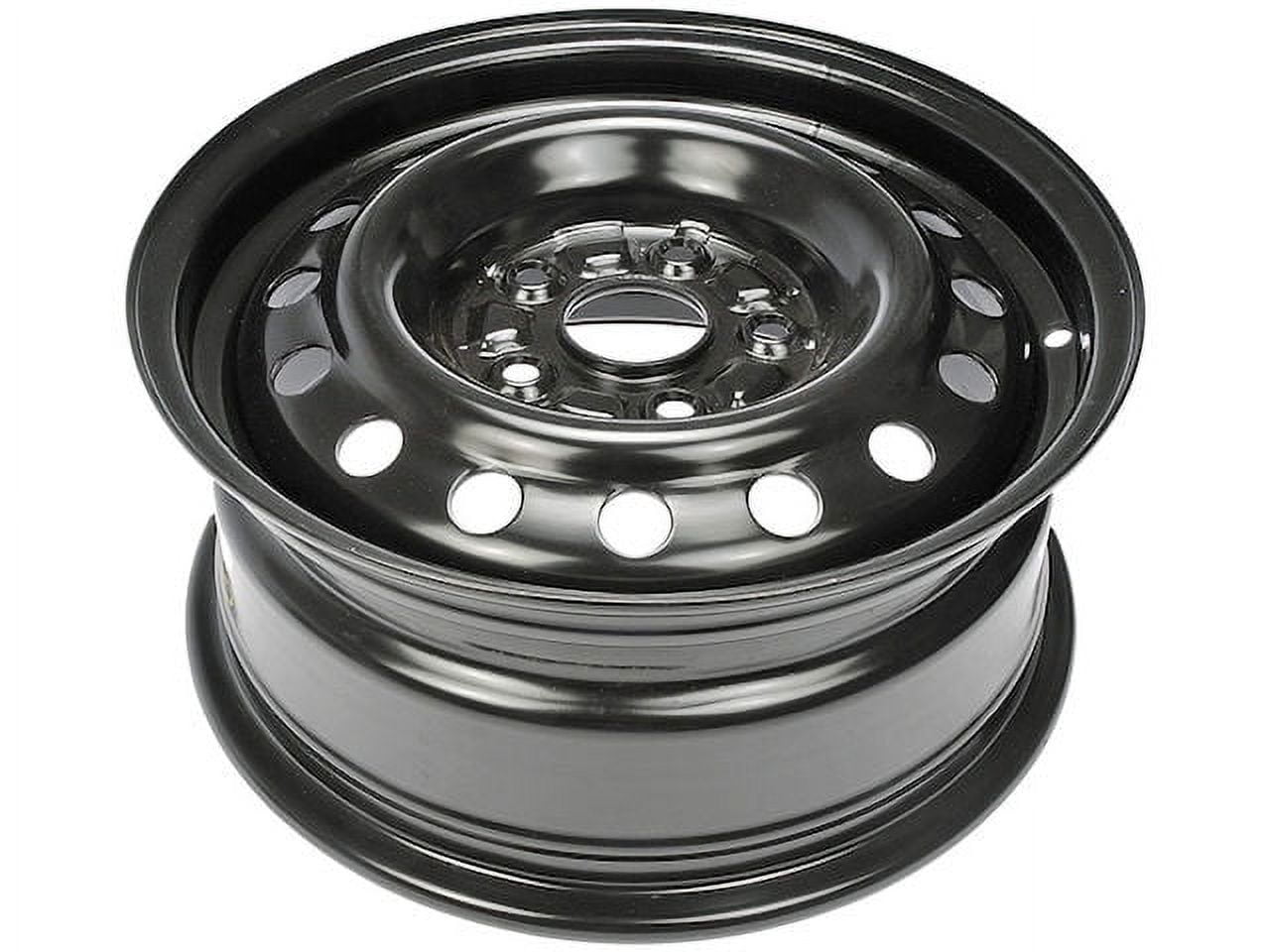 Steel Wheel - Black - 15 Inch - Compatible with 2002 - 2006 Toyota ...