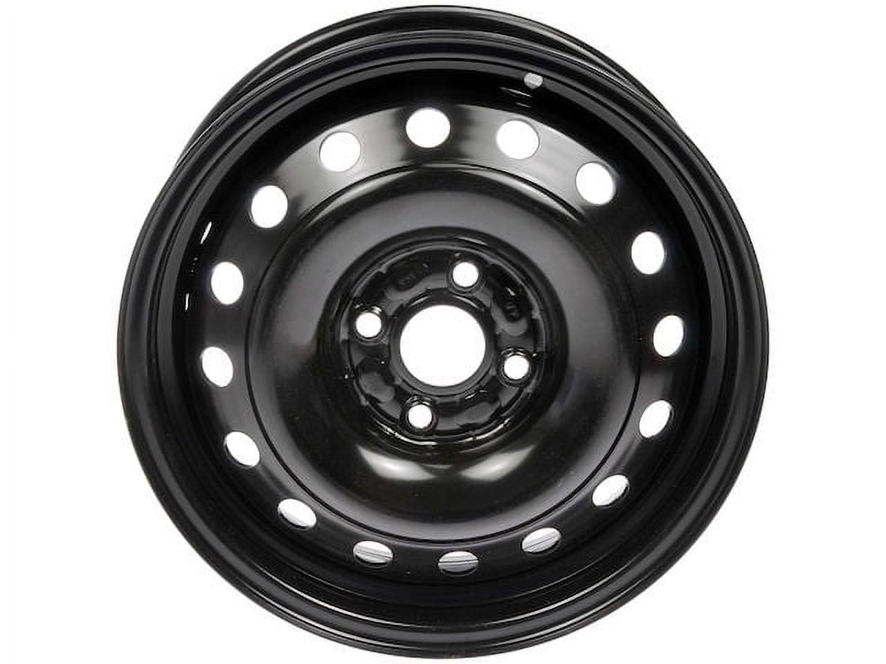 Toyota Prius C 2012-2019 Compatible 15 Inch Black Steel Wheel without ...