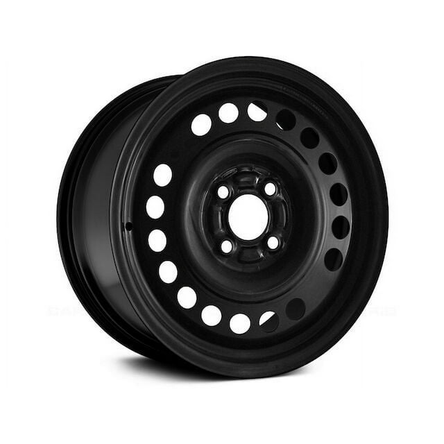 Steel Wheel - Black - 15 x 5.5 Inch - 4 Lug - Compatible with 2012 ...