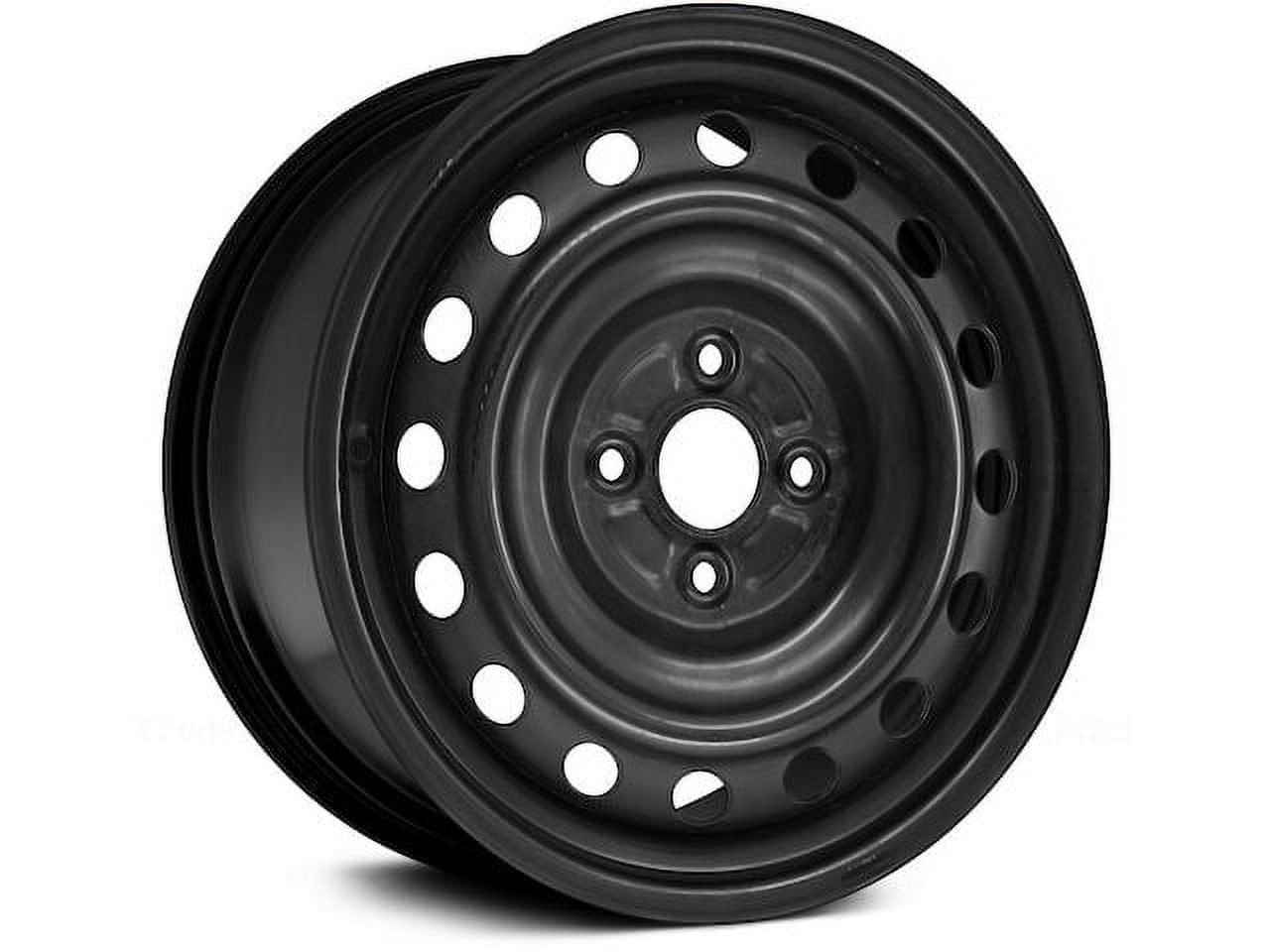 Toyota Prius C 2012-2018 Steel Wheel Rims, Black, 15x5 Inch, 4 Lug ...