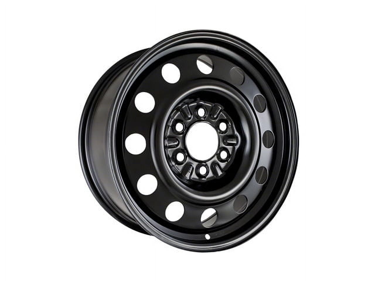 Ford F150 2004-2019 Compatible 18x7.5 Inch Black Steel Wheel Rims ...