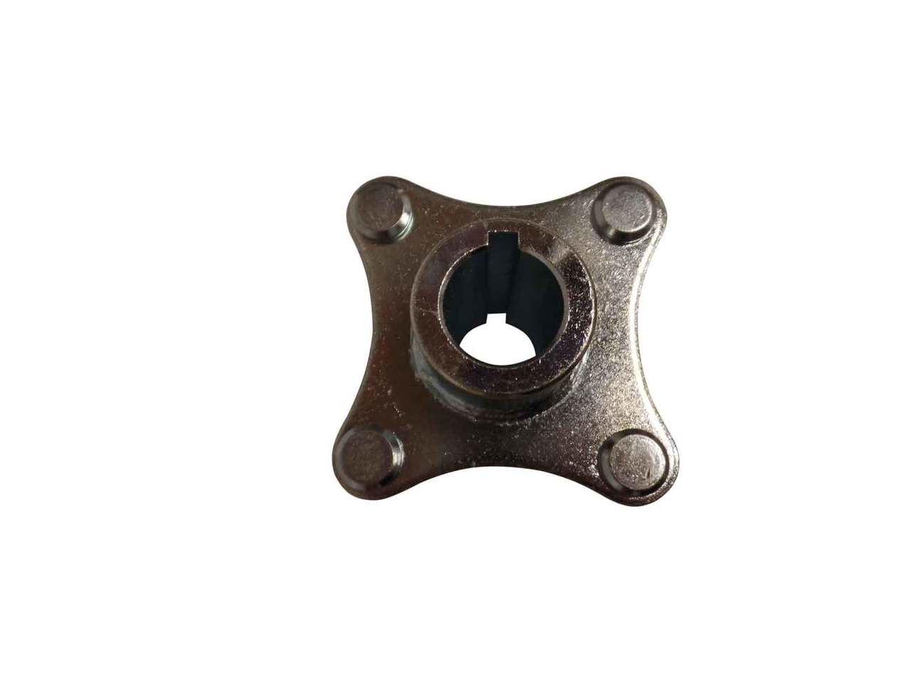 Steel Wheel Hub 1"Bore 1/4" Keyway For 5" & 6" Steel Wheels - Walmart.com