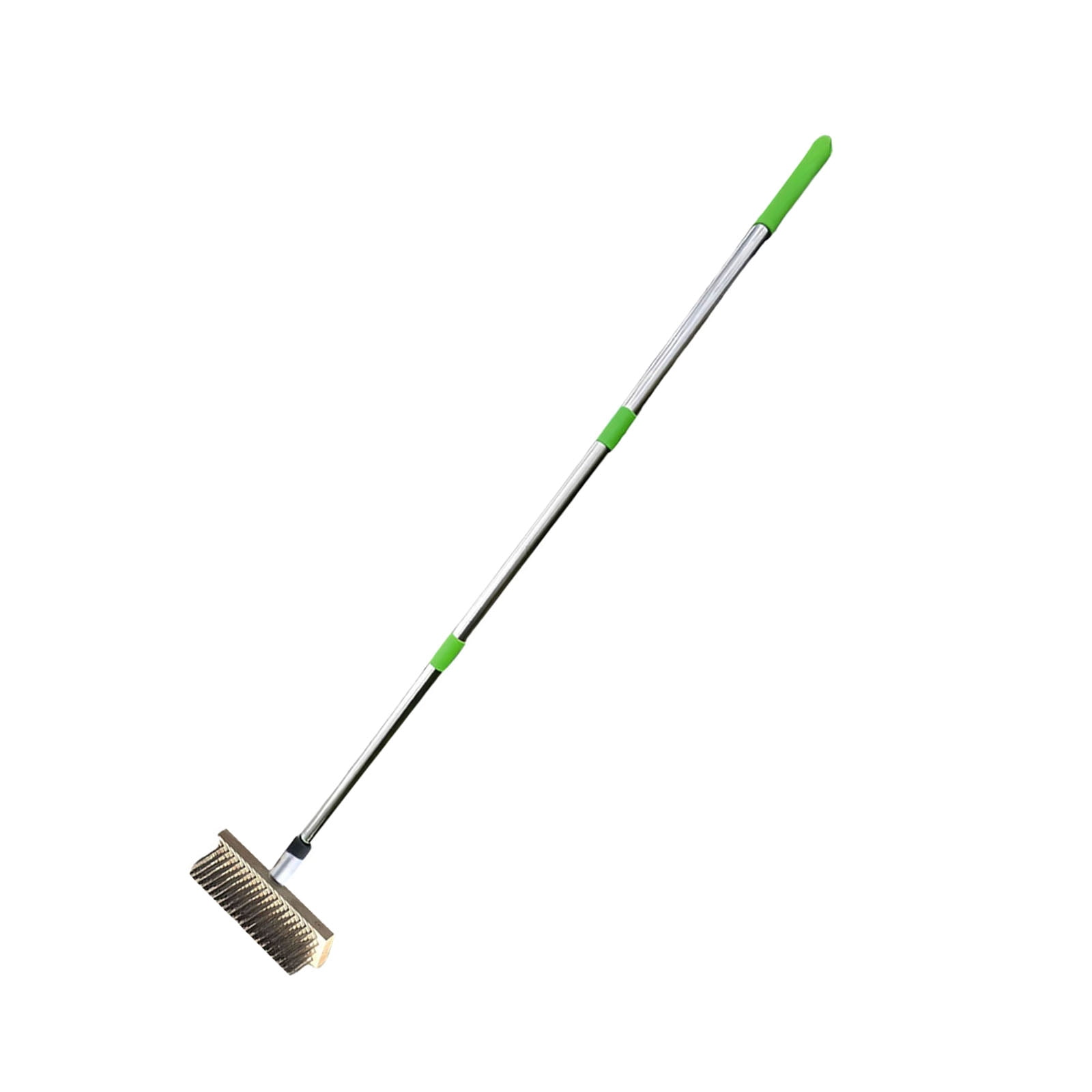 Steel Wire Broom with Telescopic Handle Wire Broom for Moss Removal ...