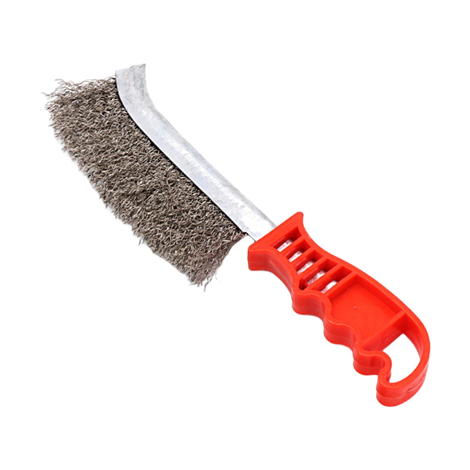 Steel Wire Brush - Copper Plated, Ergonomic Handle, Small Hand Tool ...