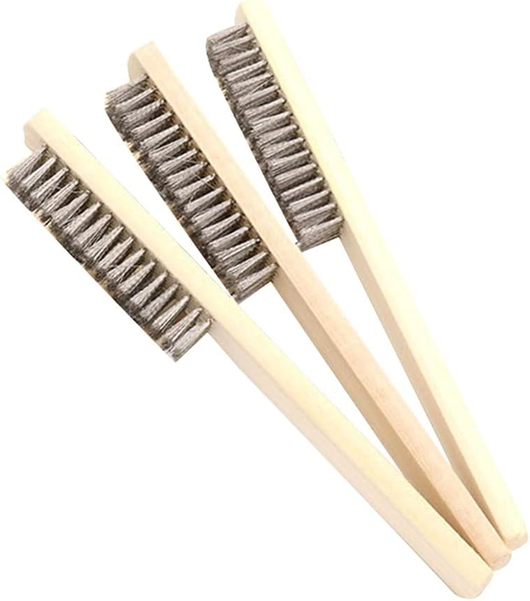 Steel Wire Brush, Wire Brush Set,Detailing Cleaning Wire Scratch Brush ...