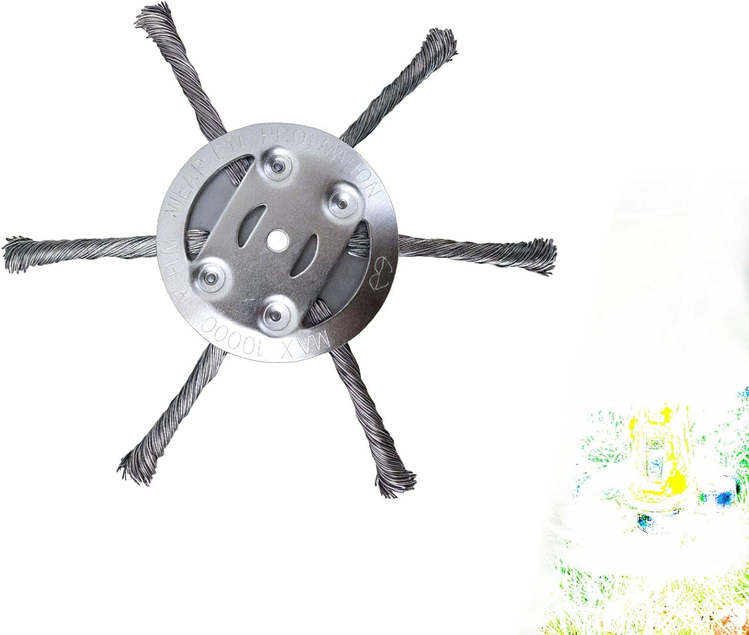 Steel Wire Grass Trimmer Head,2025 New String Trimmer Replacement Head,6 Inch Steel Wire Weed ...