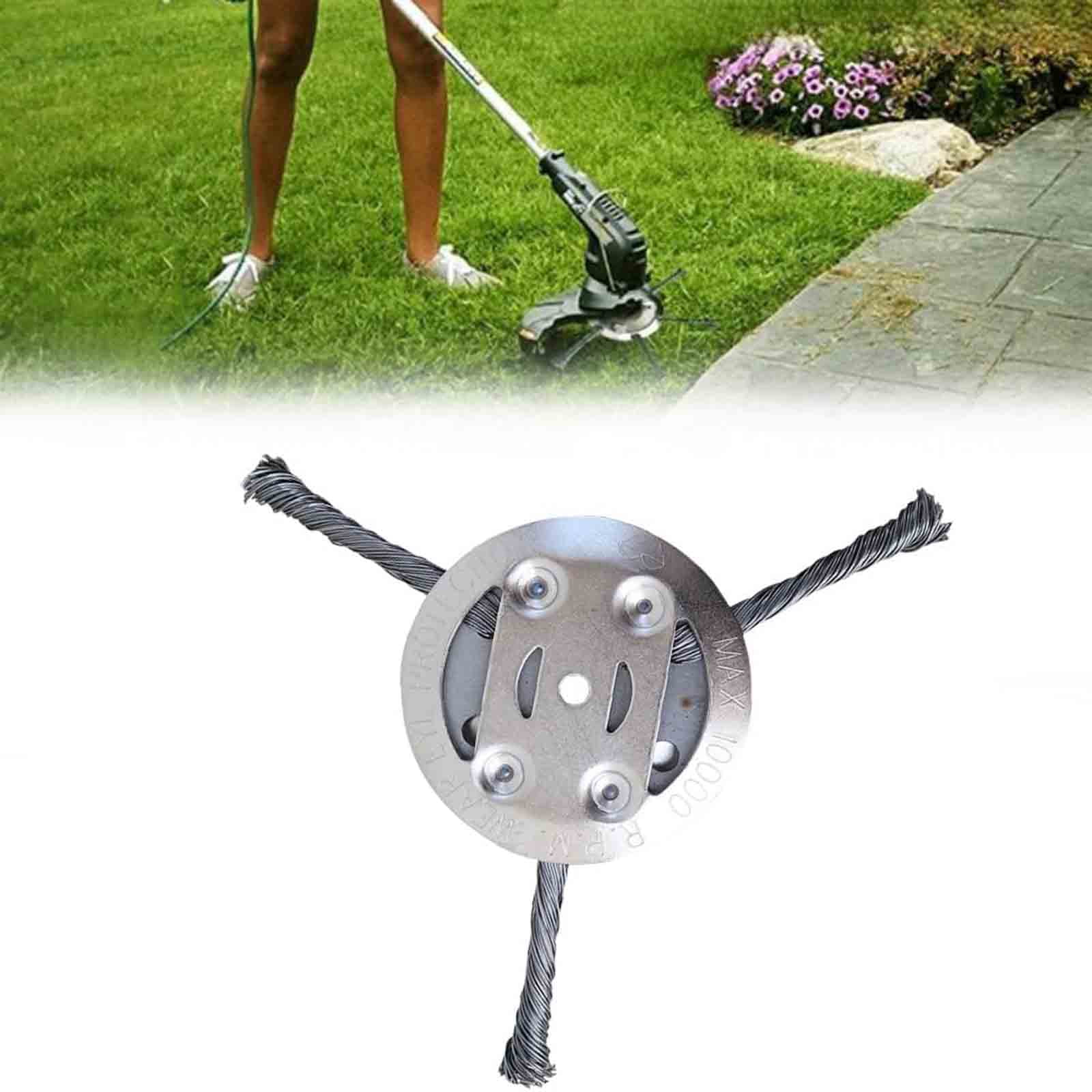 Steel Wire Grass Trimmer Head, 2025 New String Trimmer Replacement Head ...