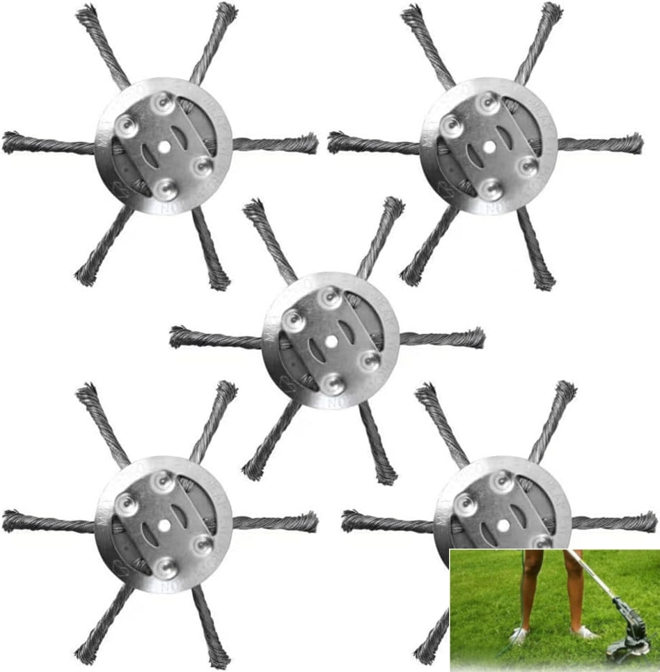 Steel Wire Grass Trimmer Head, 2025 Upgraded String Trimmer Replacement ...