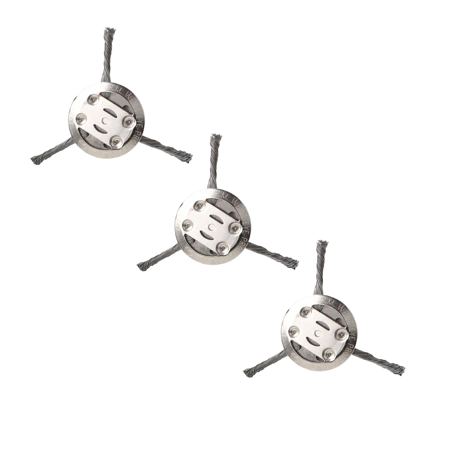 Steel Wire Grass Trimmer Head,6 Inch Steel Wire Weed Brush Cutter ...