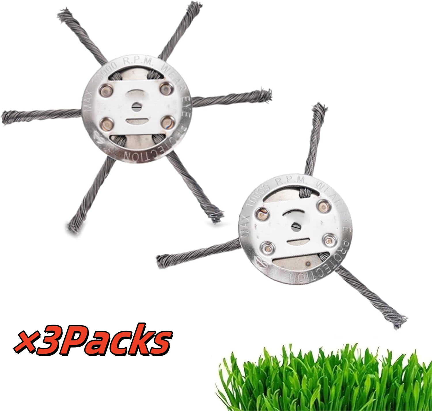 Steel Wire Grass Trimmer Head,6 Inches Steel Wire Grass Trimmer Head ...