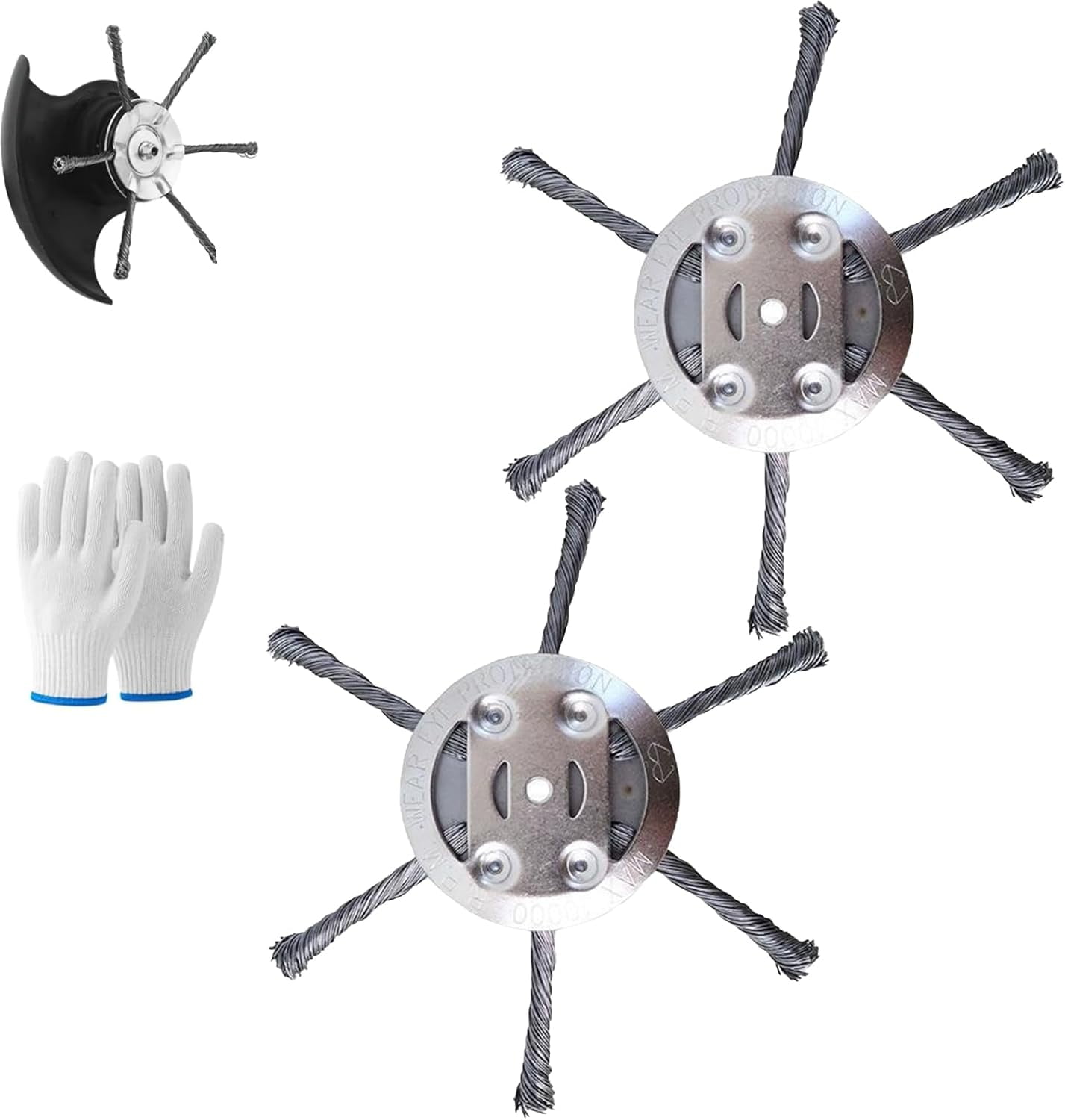 Steel Wire Grass Trimmer Head, New String Trimmer Replacement Head ...