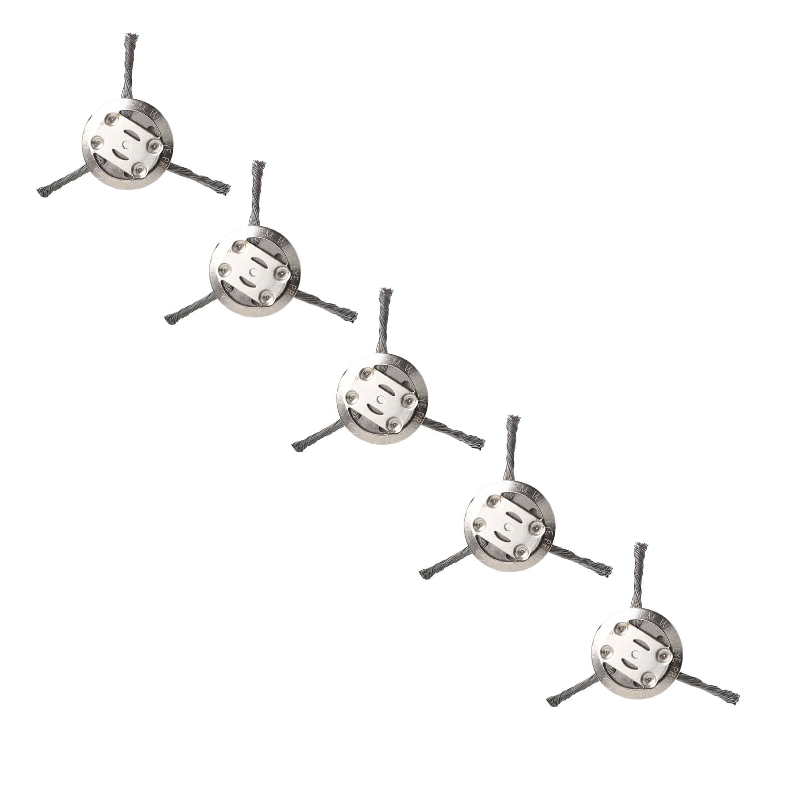 Steel Wire Rotary-Weed Brush Cutter Trimmer Head,Upgraded String ...