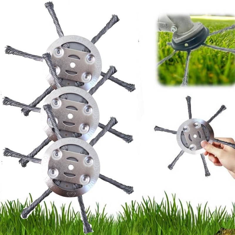 Steel Wire , Wire Trimmer Head Replacement for Electric Battery Powered ...