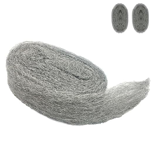 Steel Wool Mice Control, 2 Pack 3"x10 Ft Hole Filler, Gap Blocker ...