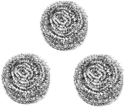 Steel Wool Scrubber Stainless Steel Scouring Pad Heavy Duty Metal Scour ...