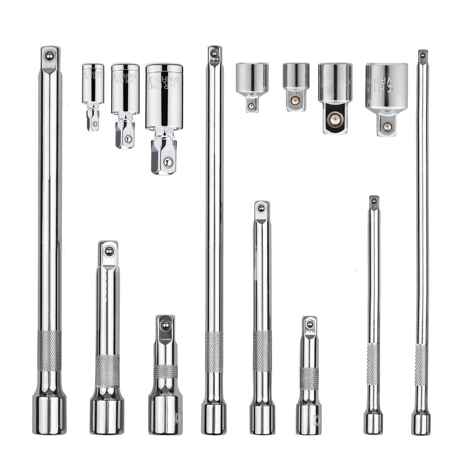 Steel Wrench Extension Rod 1/2inch 3/8inch 1/4inch Heavy Duty Extension ...