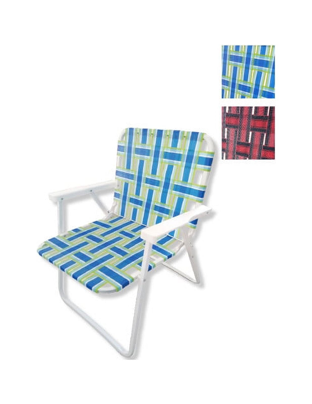 SurfGear Adult Beach Chair, Steel Webbed Design - Walmart.com