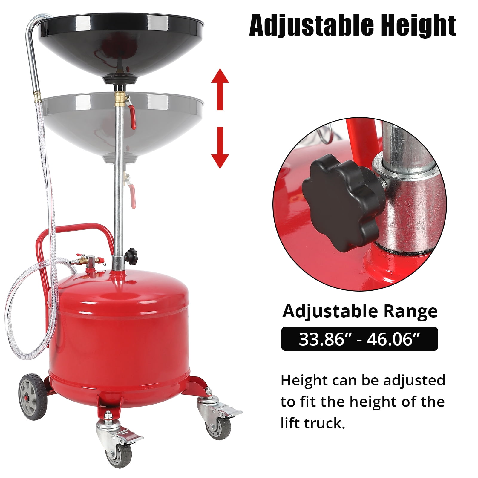 Steel waste oil recovery tank 8 gallons - Walmart.com