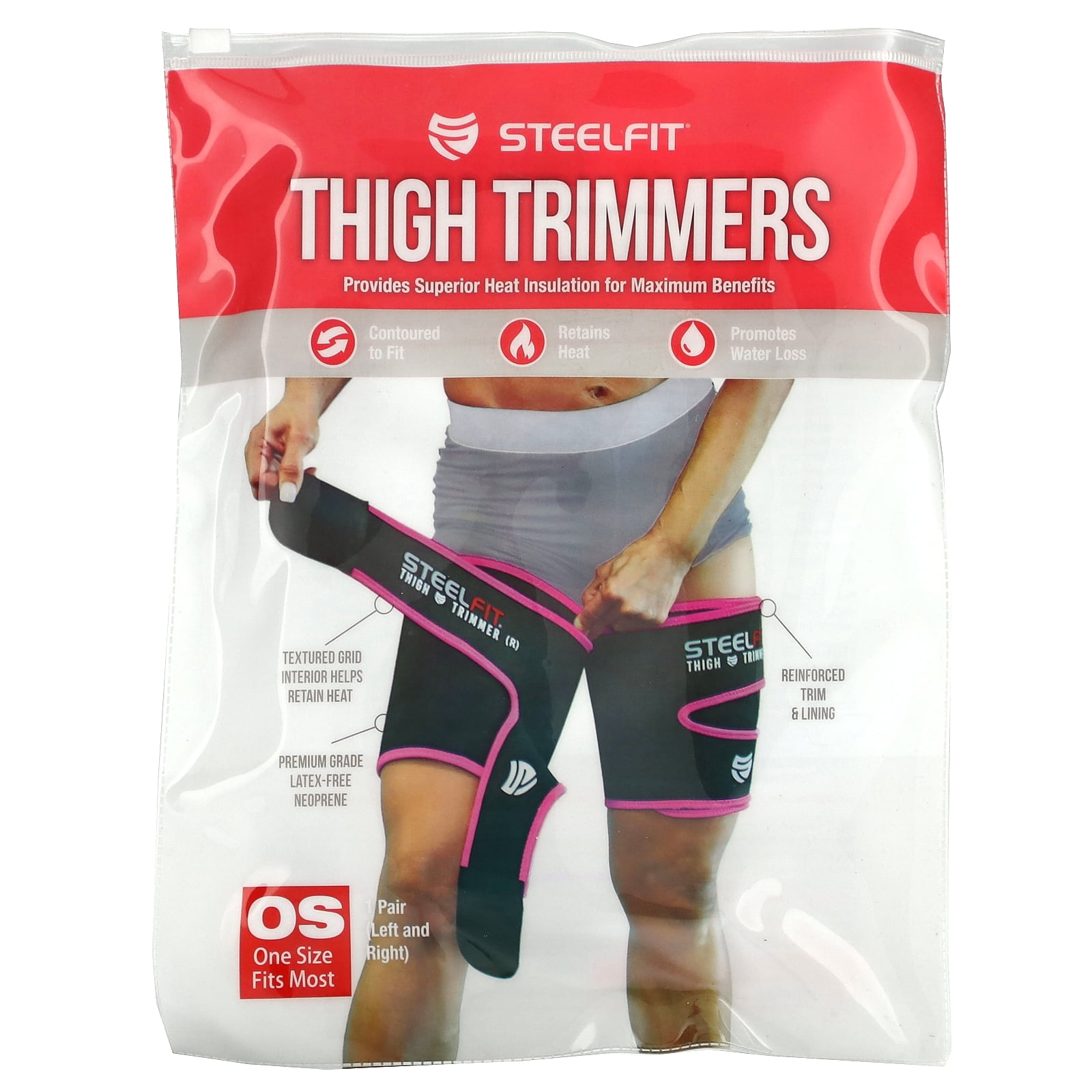 SteelFit Thigh Trimmers, OS, 1 Pair - Walmart.com