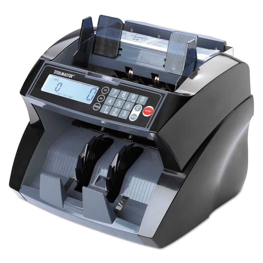 SteelMaster 4850 Bill Counter with Counterfeit Detection, 1900 Bills ...