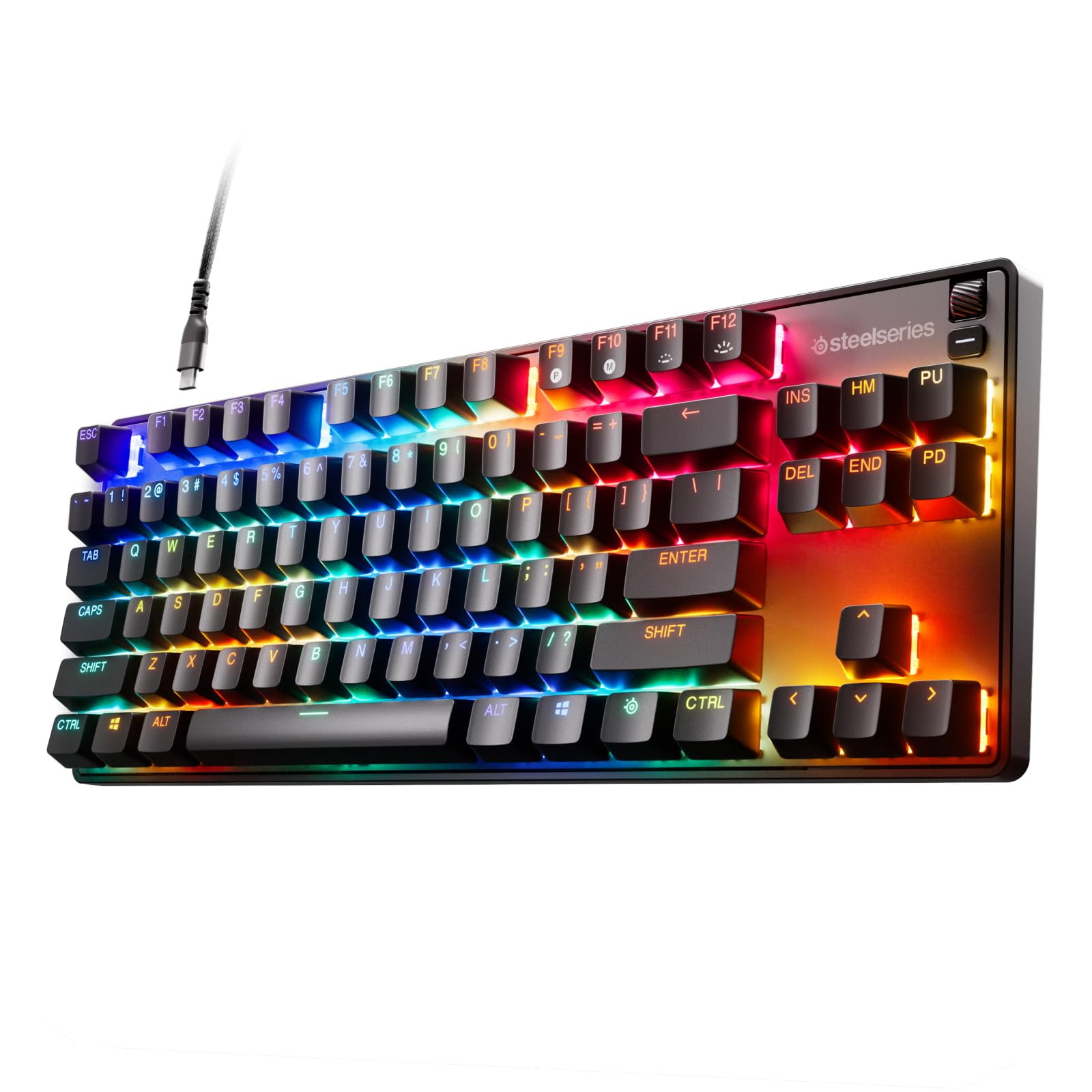 SteelSeries New Apex 9 TKL - HotSwap Optical Mini Keyboard - TKL ...