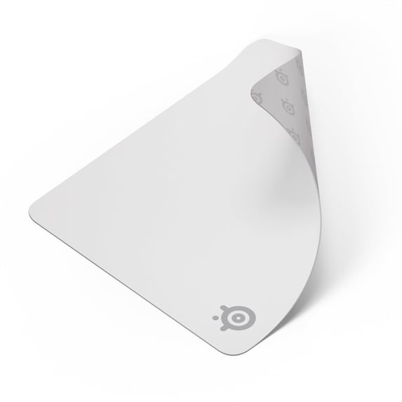 SteelSeries QcK Large Gaming Mousepad — White, 490 mm x 420 mm ...