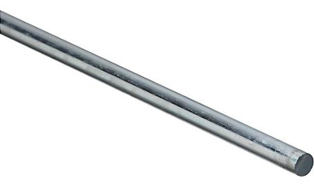 SteelWorks 11153 3/8" x 36" Steel Smooth Rod, Zinc Plated - Walmart.com